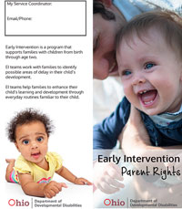 Ohio Early Intervention | Printed Materials